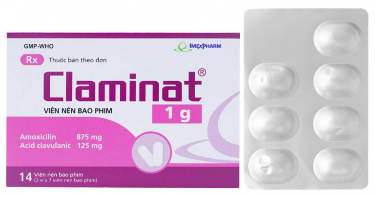 Thuốc kháng sinh đường uống - Claminat (Oral)