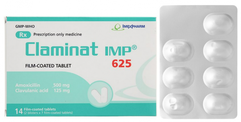 Thuốc kháng sinh đường uống - Claminat (Oral)