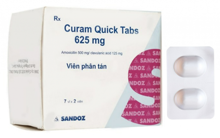 Thuốc kháng sinh điều trị nhiễm khuẩn - Curam