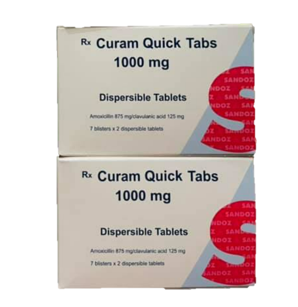 Thuốc kháng sinh điều trị nhiễm khuẩn - Curam