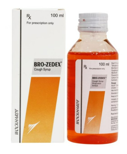 Thuốc long đờm Bromhexin/Guaifenesin/Terbutaline