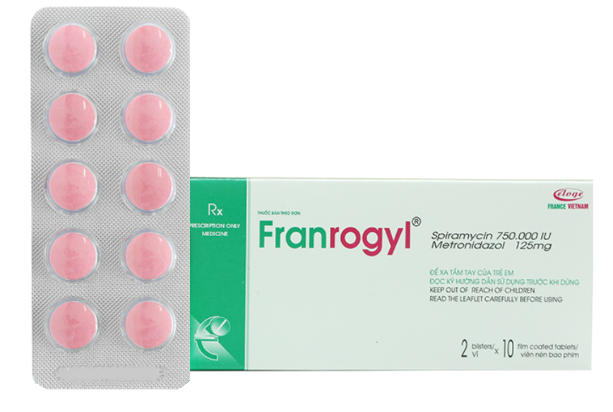 Thuốc điều trị nhiễm trùng răng lợi - Franrogyl