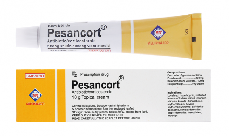 Thuốc điều trị viêm da - Pesancort/Pusadin plus