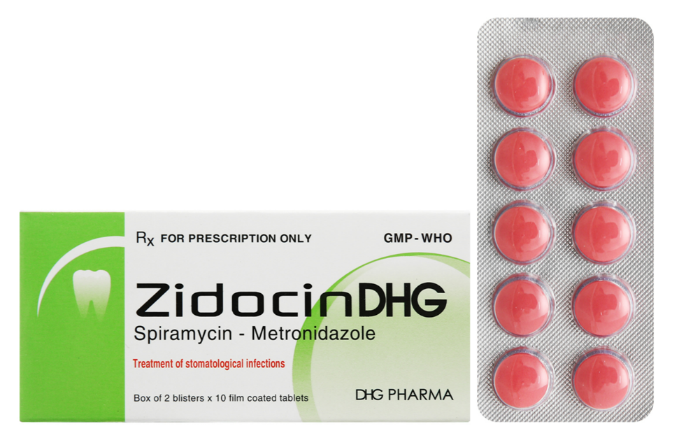 Thuốc kháng sinh răng - ZidocinDHG
