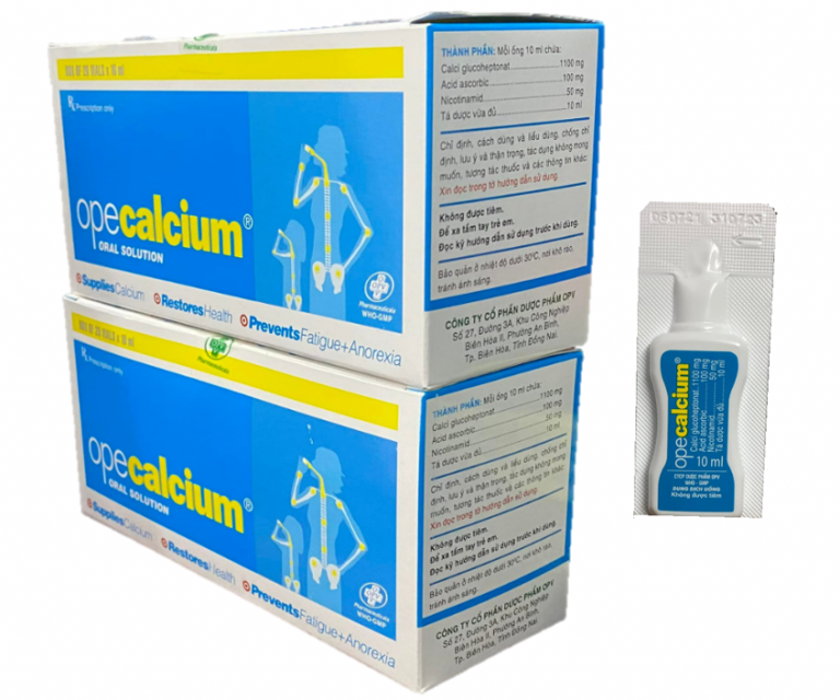 Dung dịch bổ sung canxi tổng hợp - Opecalcium