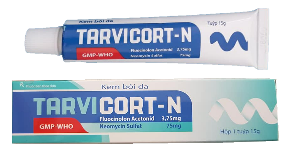 Kem bôi da trị nhiễm khuẩn - Tarvicort-N