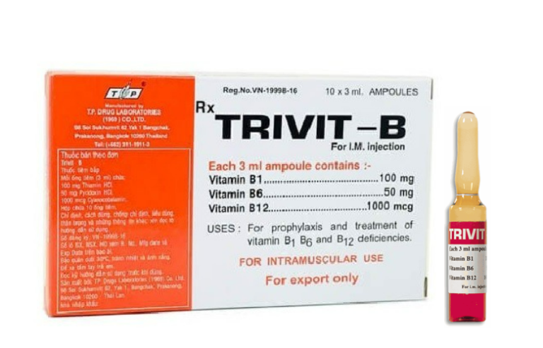 Thuốc tiêm bổ sung vitamin 3B - Trivit-B