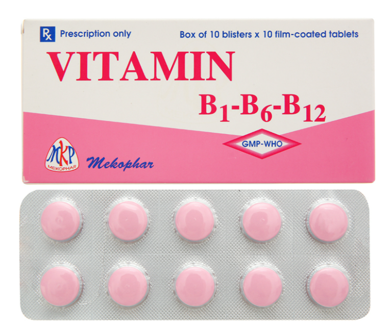 Thuốc bổ sung vitamin B1-B6-B12 (Mekophar)/Tribf