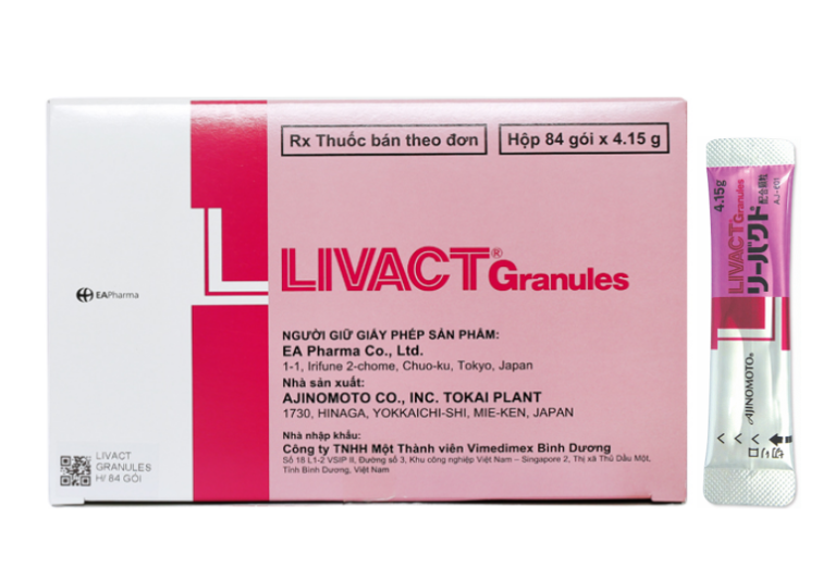 Thuốc cải thiện albumin máu - Livact Granules