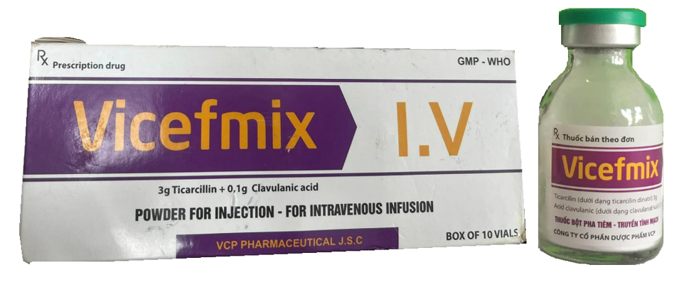 Thuốc kháng sinh - Vicefmix/Viciticarlin/Viticalat