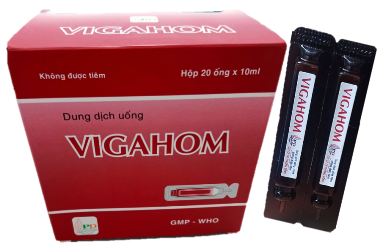 Thuốc bổ sung sắt, đồng, mangan - Vigahom