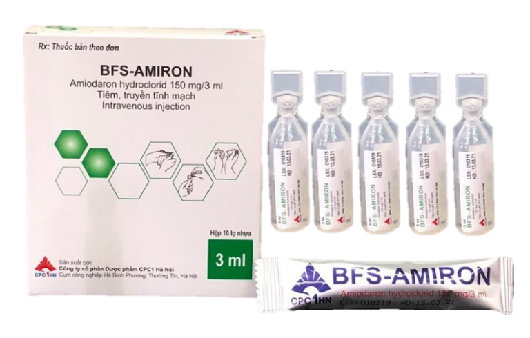 Thuốc điều trị rối loạn nhịp tim - BFS-Amiron (IV)