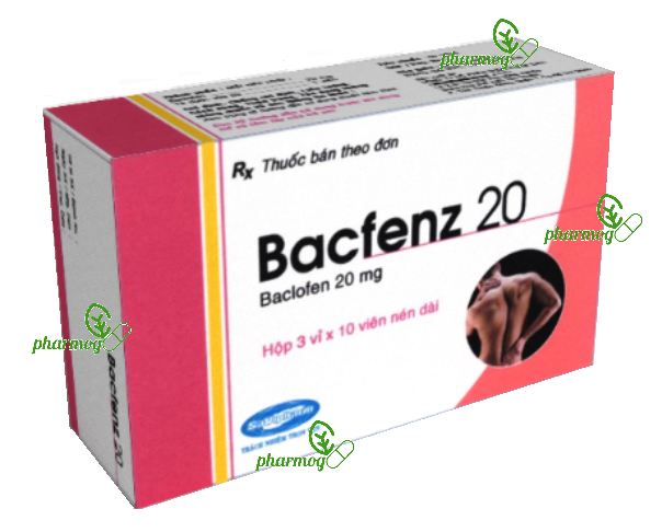 Thuốc điều trị co cứng cơ - Bacfenz (Baclofen)