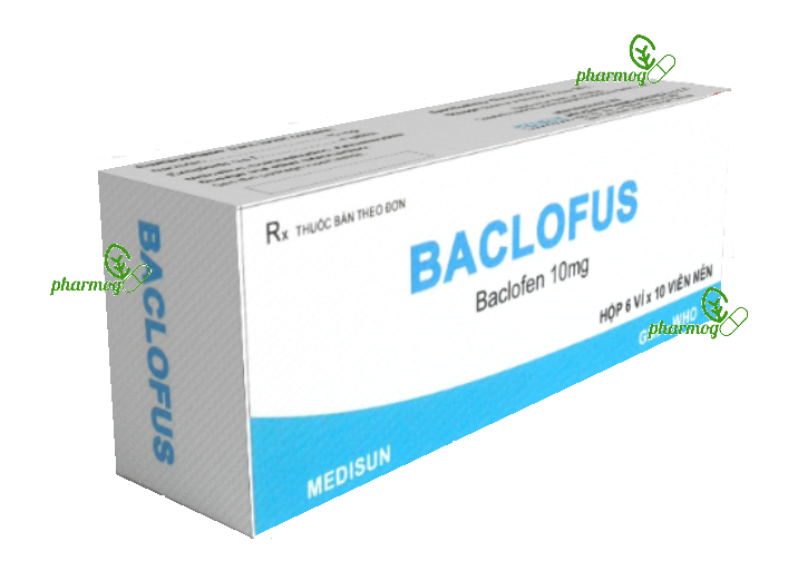 Thuốc giãn cơ - Baclofus (Baclofen) | Pharmog